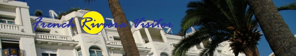 Map of French Riviera with overview of all the Cote D'Azur resorts